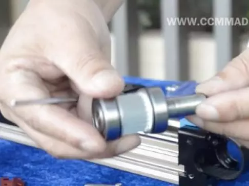 【CCM直线模组 】更换同步轮出轴_How to change bearing shaft.wmv