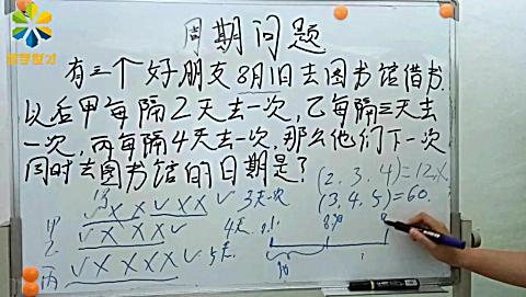 小学奥数, 如何解答时间差问题, 看看这道例题吧