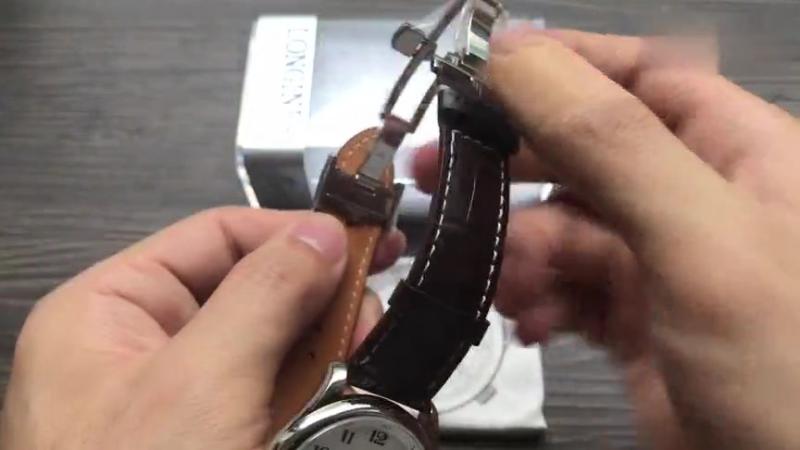 浪琴手表的扣子怎么使用