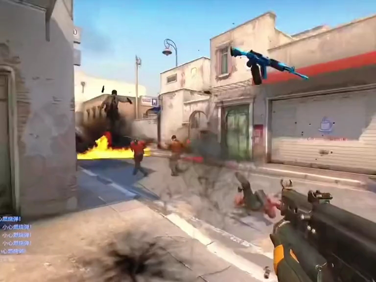 当我用了csgo的射击训练后,玩出了从全球精英到白银段位的感觉