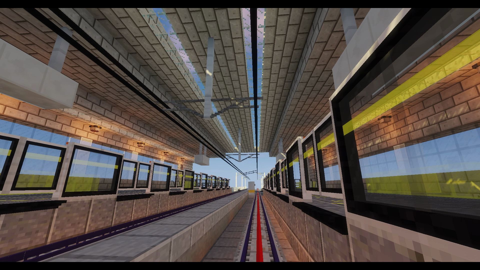 【Minecraft】在MC中建设上海地铁!Shanhaii1周目3号线上海南站-虹桥...