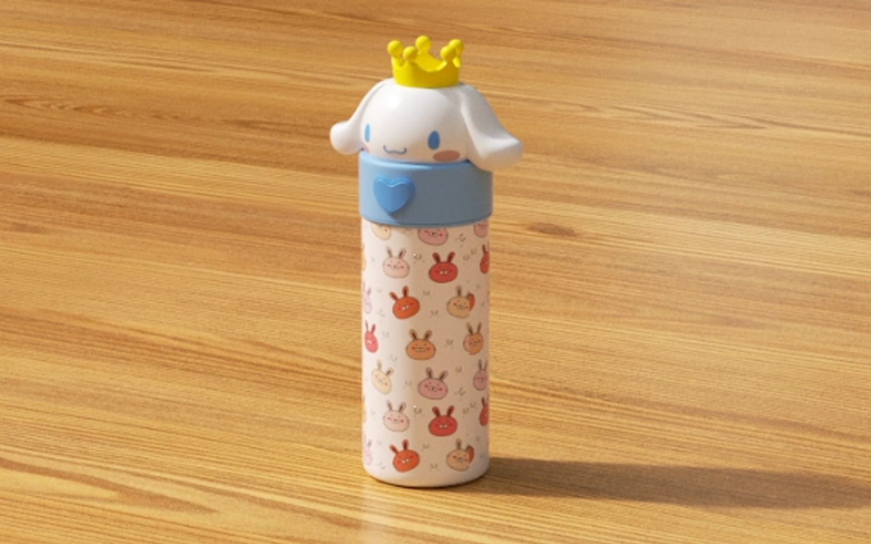 C4D建模渲染-卡通肉桂狗保温杯2 U3D展UV 通俗易懂 凹凸有质感贴纸...