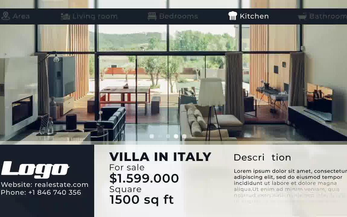 AE模板-房地产建筑室内装修包装宣传展示 Real Estate Promo