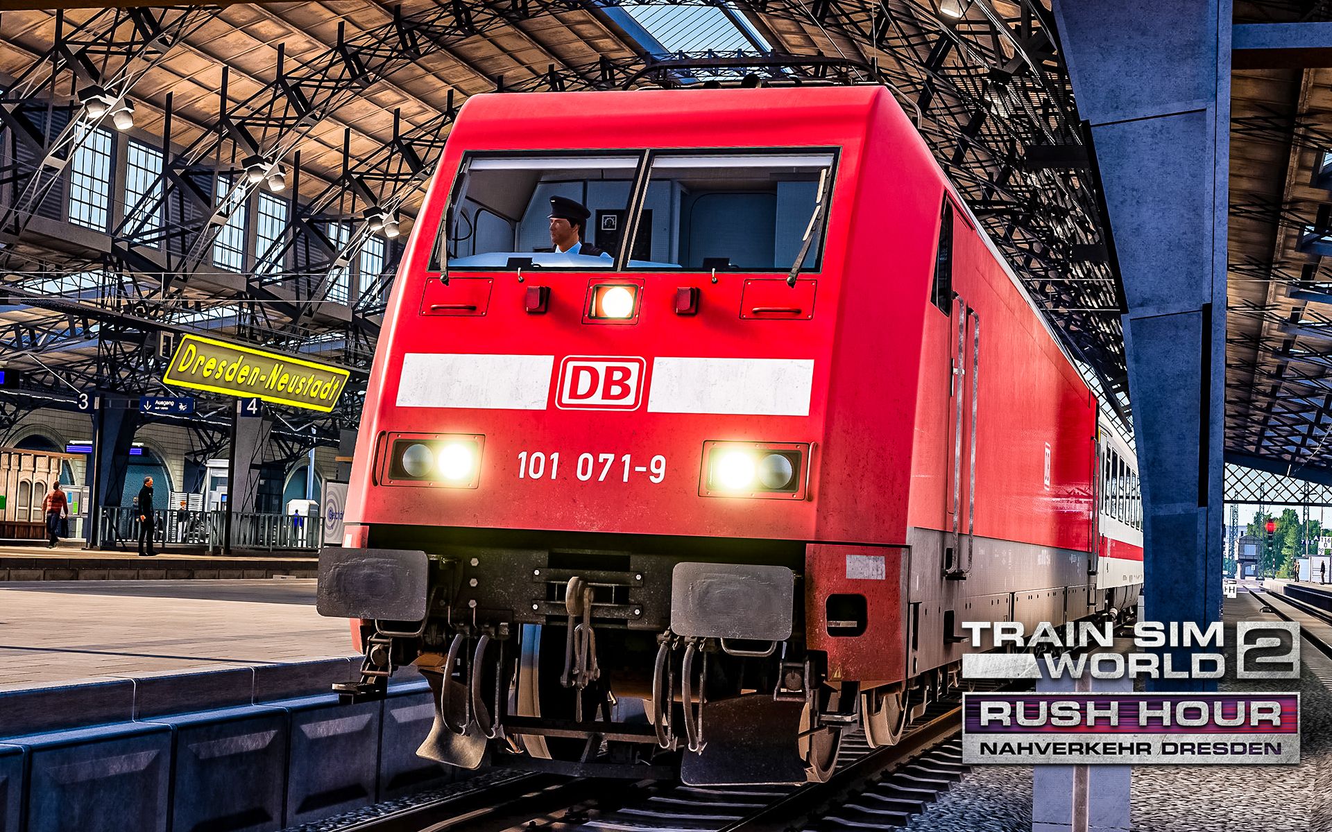 TSW2 德累斯顿区域线 #1.5:驾驶BR101从德累斯顿中央出发 | 模拟火车...