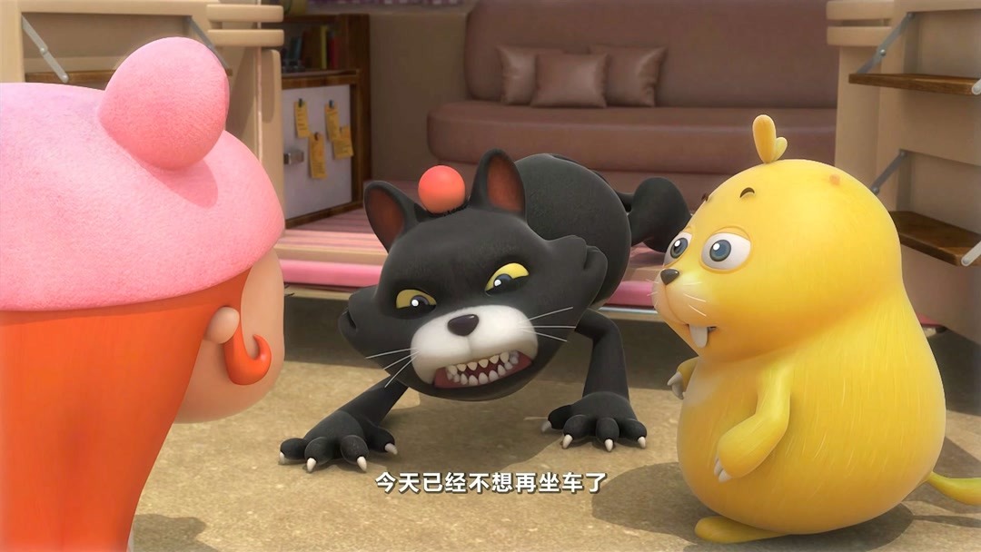 嘟嗒和哒哒:嘟嗒驾驶了平卡之后,也想当探险家,达达决定教他