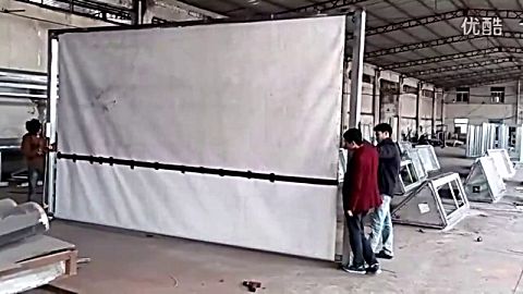 2016年新款超大型滚动灯箱系统-滚动换画展示(3.5米高x6米宽)