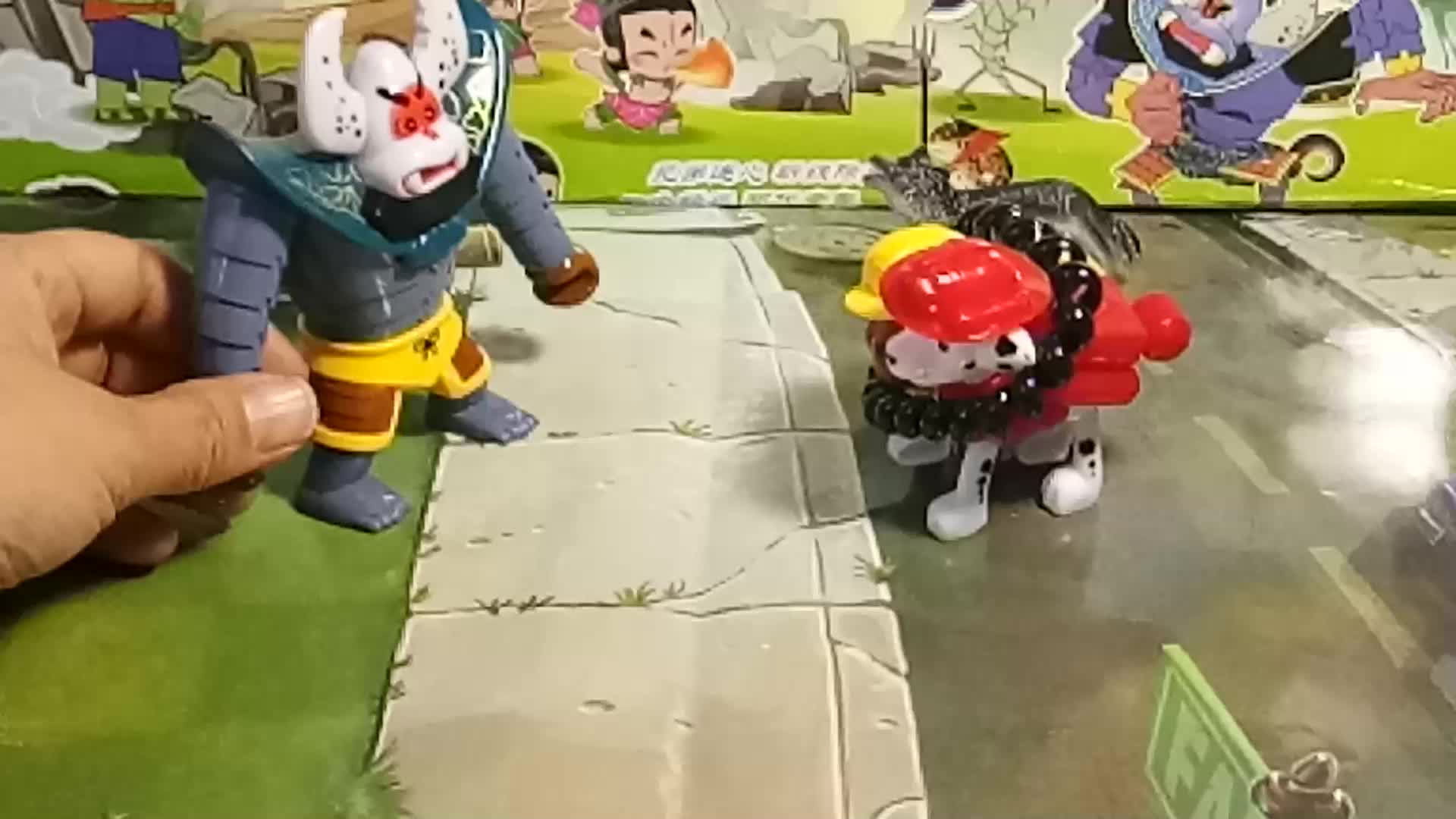 葫芦兄弟的七娃来帮忙,救了小狗