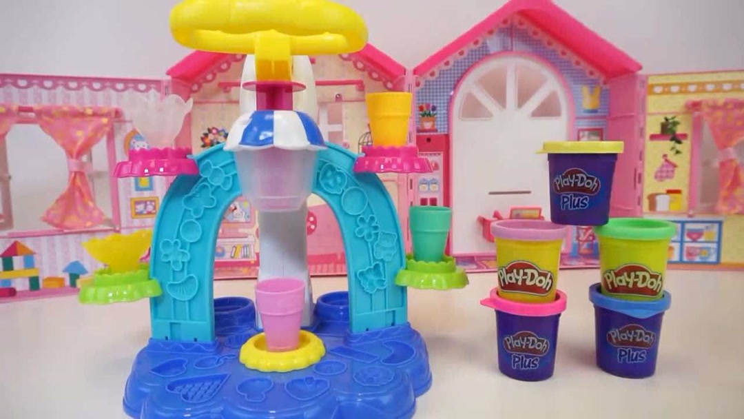 小猪佩奇冰淇淋玩具 趣味儿童玩具 儿童益智成长视频