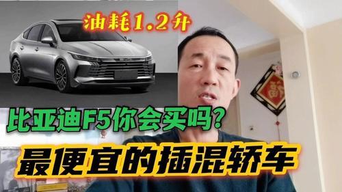 比亚迪F5DM-i分析,8-9万或是最便宜的插混轿车,你会买吗?