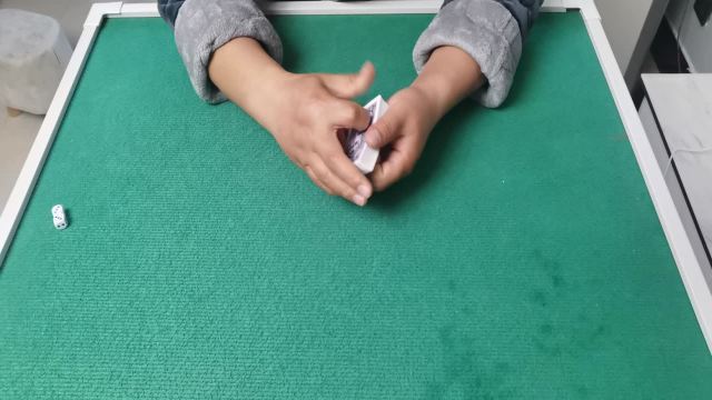 魔术洗牌手法视频教程