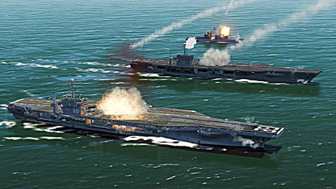 200枚弹道导弹齐射,拦截美军两个航母编队!结局如何?战争模拟