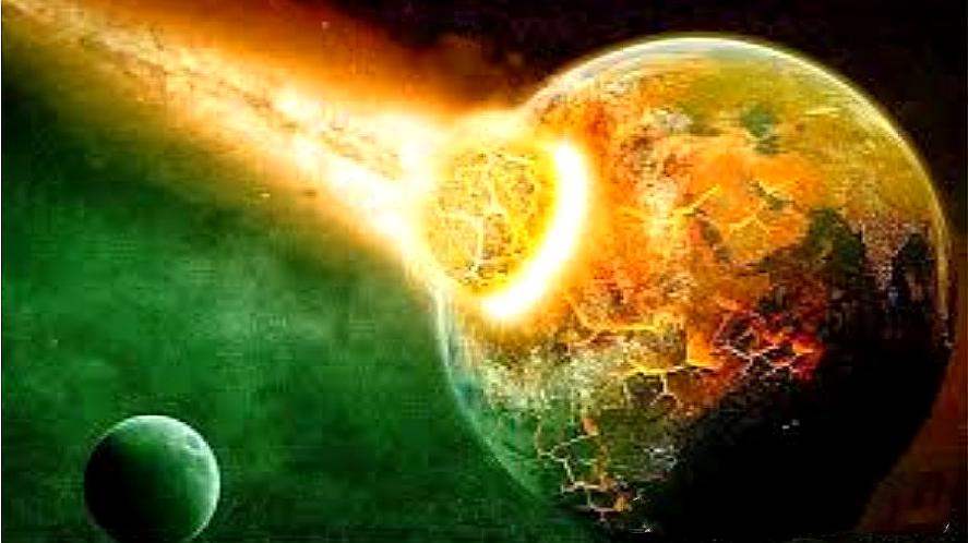行星撞击地球,地球会发生什么?科学家3D模拟,逼真全过程!