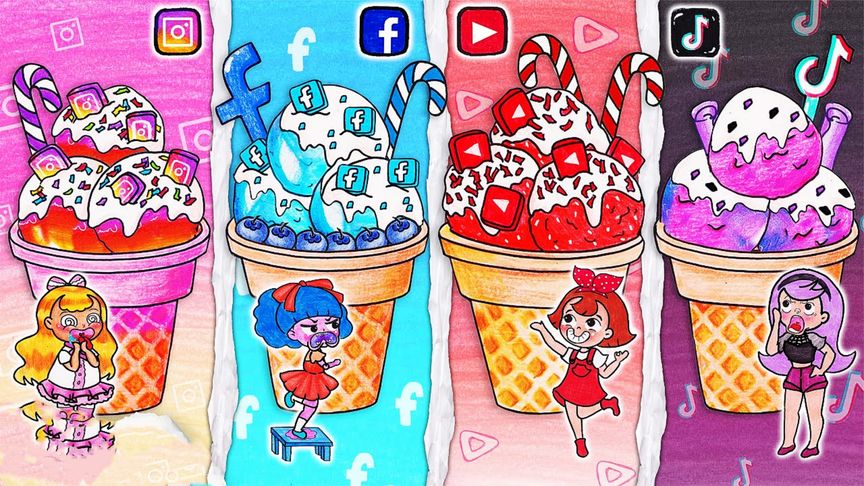 趣味定格动画:美味的冰淇淋,你最喜欢哪种口味的呢?