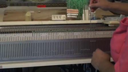 家用编织机机织褶皱教程2