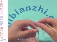 怎么织围巾最简单视频11毛衣v领怎么织视频教程