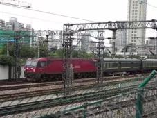 [拍火车]D3D+25K(T116)与两上海地铁3号线 沪宁线上海机务段