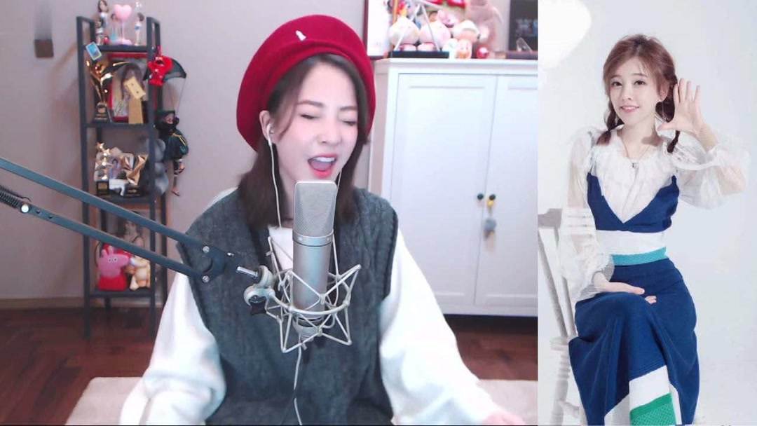 网红美女主播冯提莫直播翻唱《战争世界》