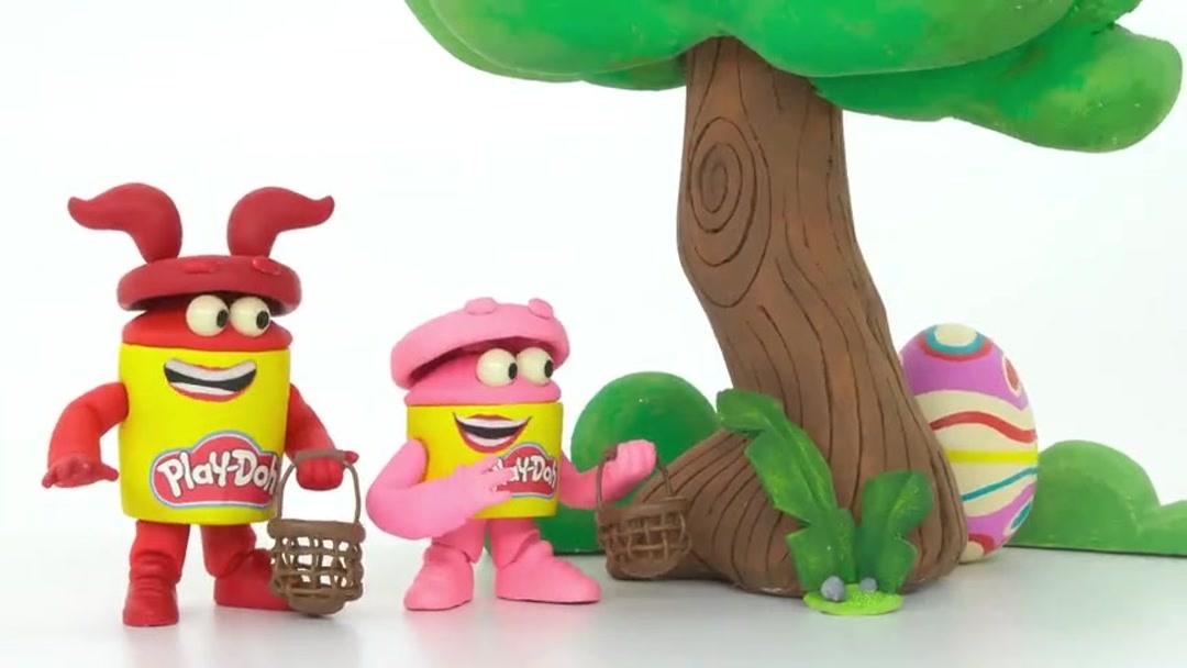 垃圾桶帮助找朋友,趣味定格动画