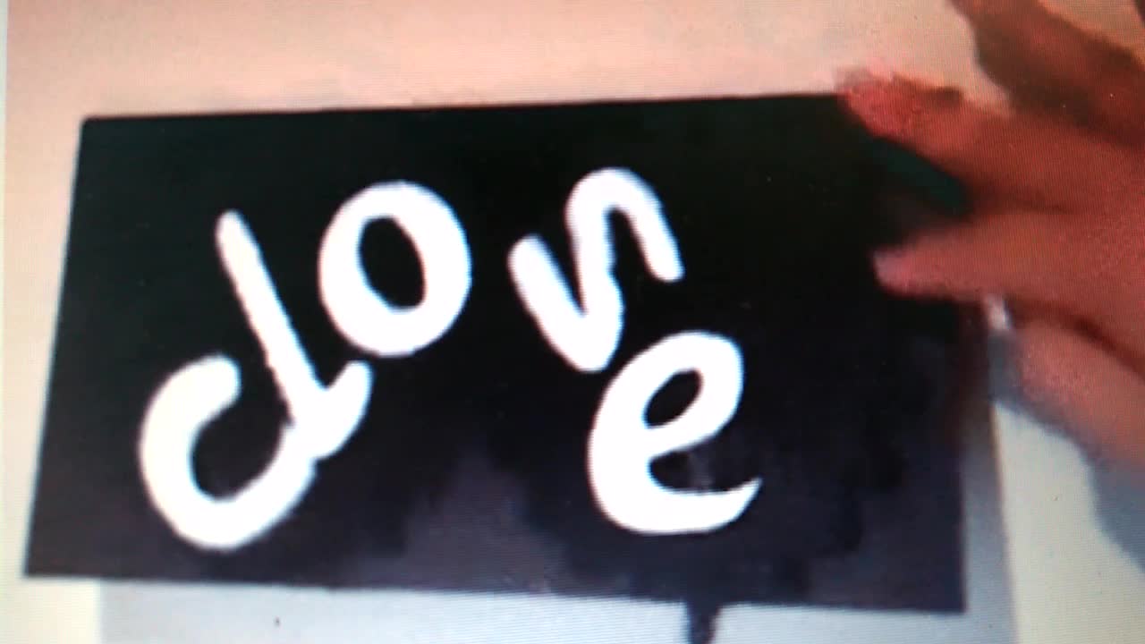 创意门牌 DIY 制作Open Close