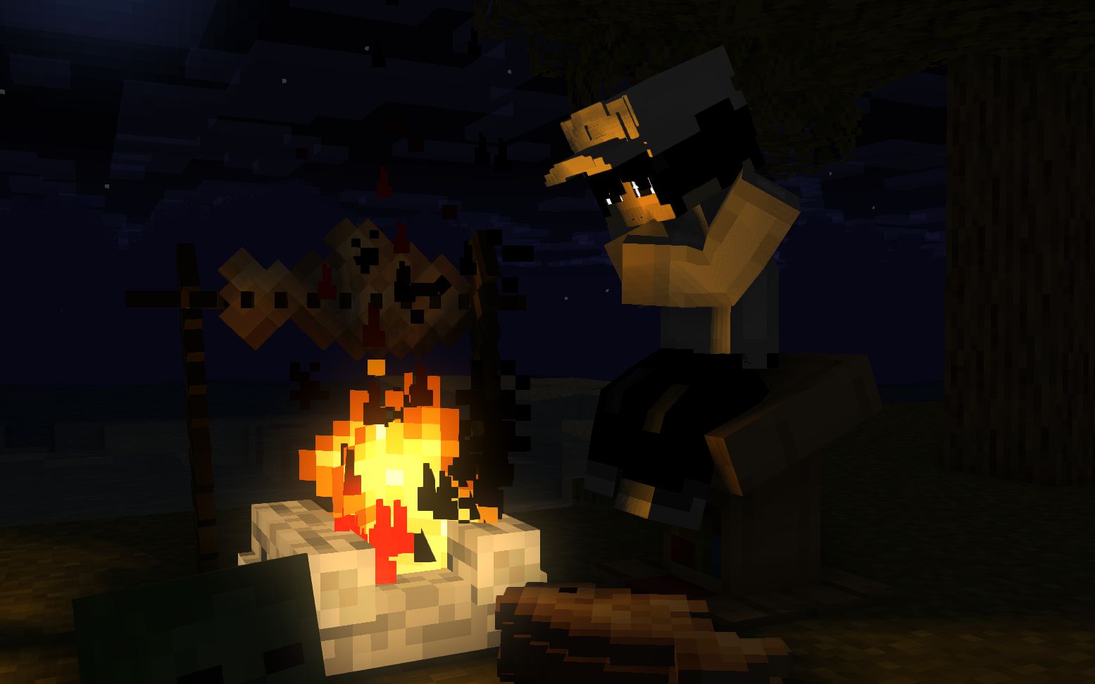 我的世界火热PVP系列!你打我的世界像cxk律师函警告!