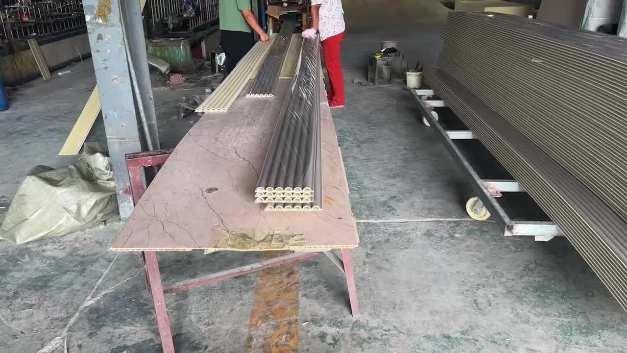 实木格栅 装饰墙面快装成型 多色可选