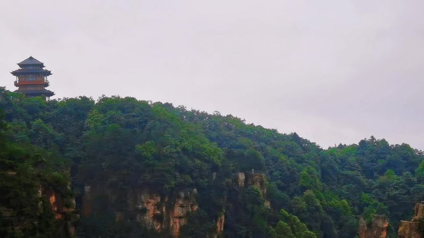 张家界武陵源,天地辽阔,美景如斯#治愈系风景 #旅行 #山水如画