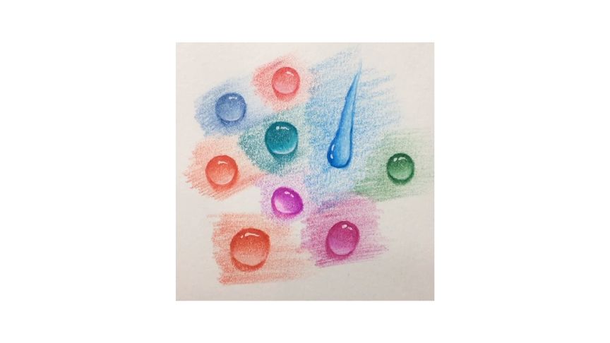 想知道水珠怎么画吗?这不,教程安排啦,赶紧来画吧