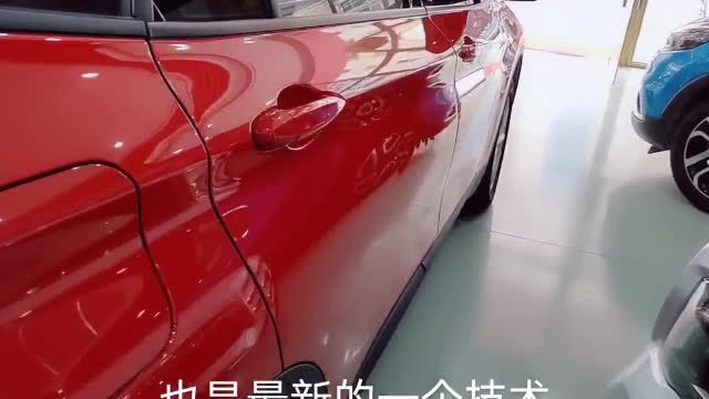 宝马车门凹陷 不做钣金和油漆就可以修复...