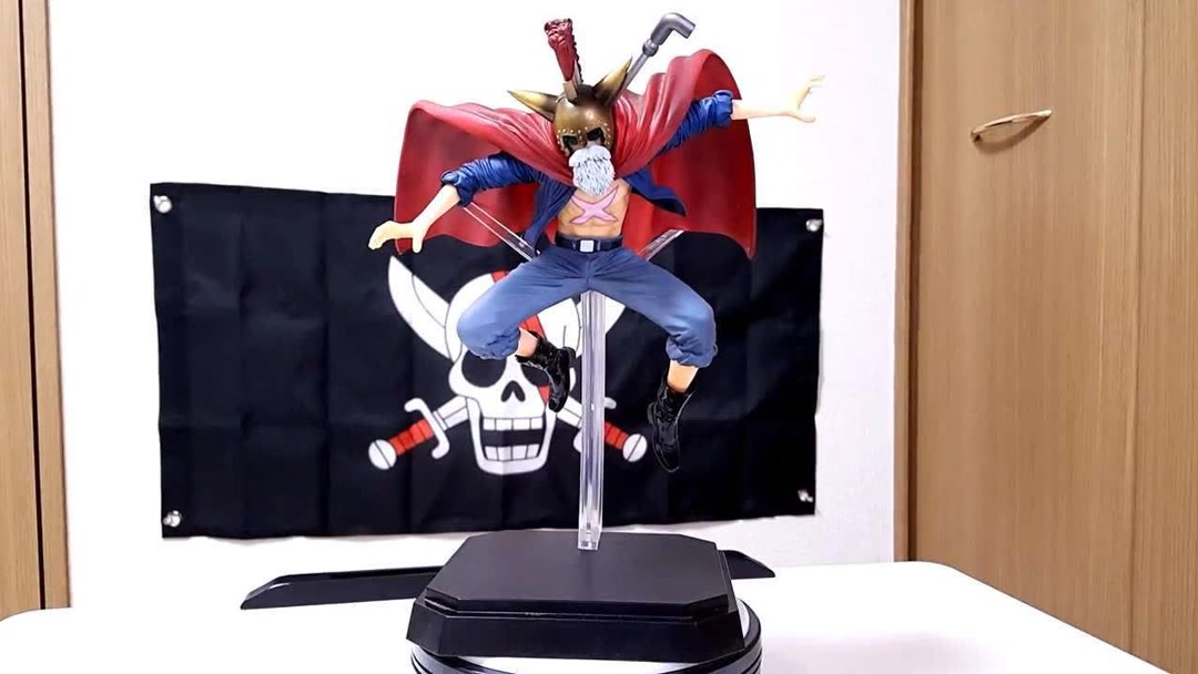 航海王 动漫模型手办 航海王 路飞伪装 老头子 手办模型