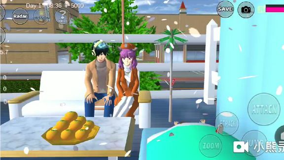 樱花校园模拟器: 初音带大家去找迷路之人噢!