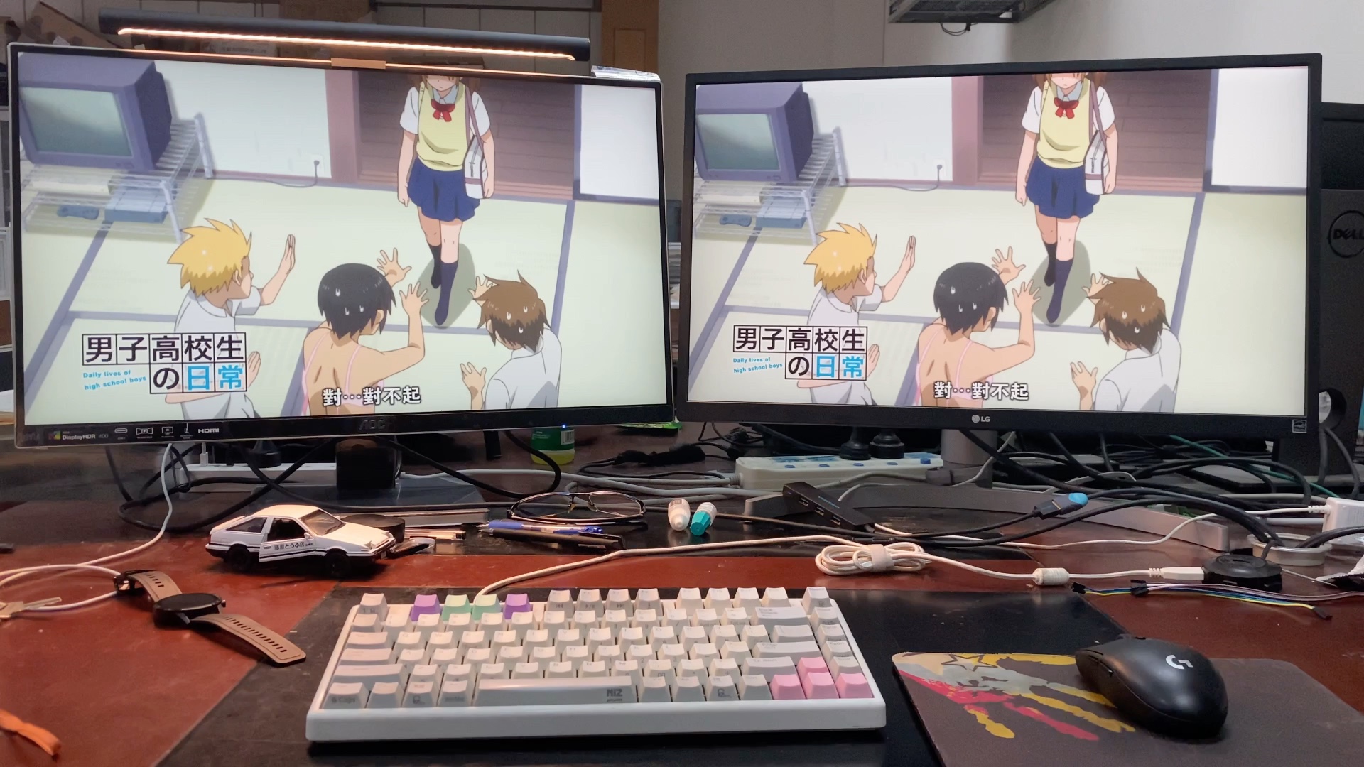 AOC卢瓦尔LV273HUPR对比LG Ul550日常观感