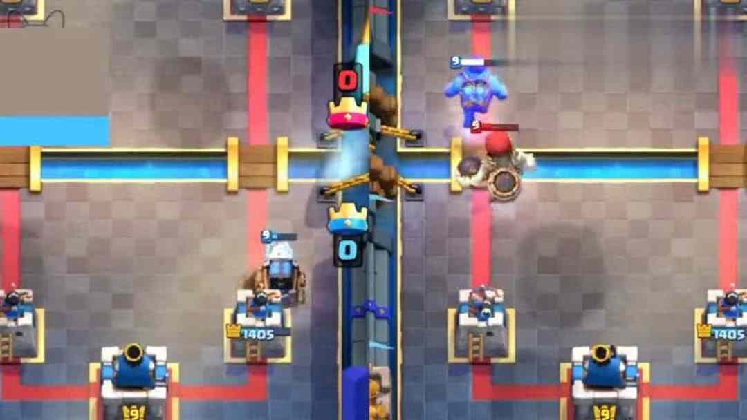 皇室战争:大电车VS绿巨人!加强后的绿巨人能否胜利?