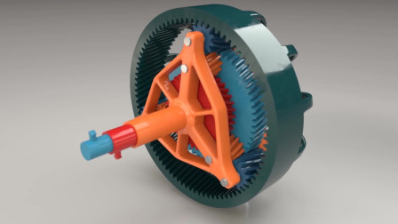 3D动画,演示,变速箱原理