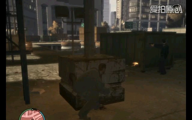 GTA4警察-菜鸟的威力