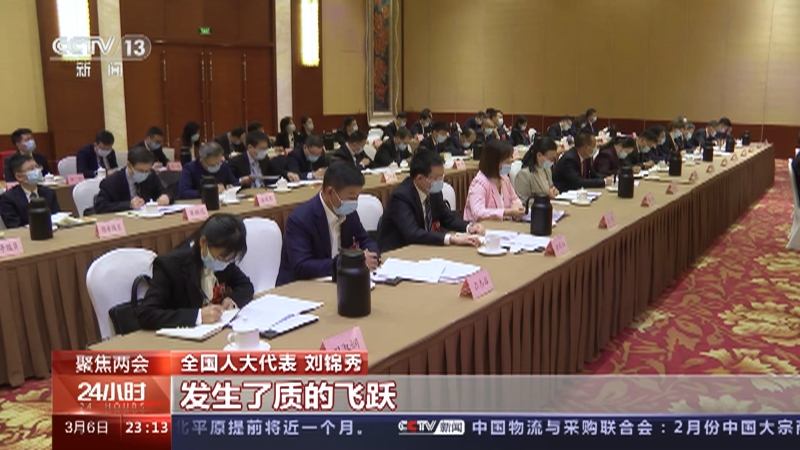 [24小时]聚焦两会 两会同期声 代表们继续审议报告 积极建言献策