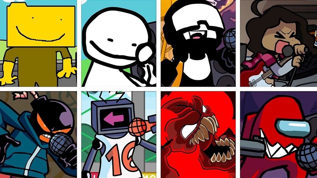 FNF周五夜放克游戏 这个模组也太搞笑了吧