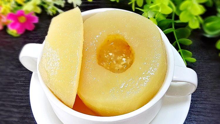自制“止咳神器”,川贝炖雪梨,专治上火咳嗽,生津润燥!
