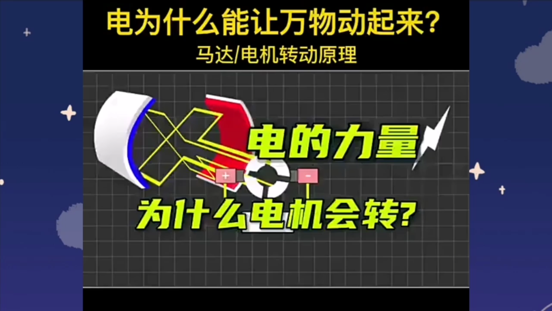 电为什么能让万物动起来