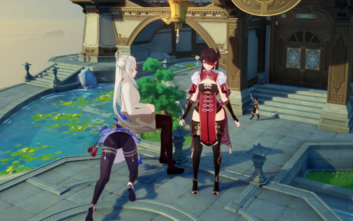 【原神】在巨大北斗的身体上探索