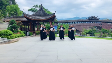 庆元旗袍协会 形体模特组合