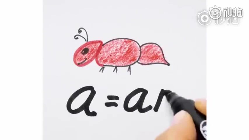 26个字母的简笔画,快快收藏起来,有空可以陪宝宝画起来吧!