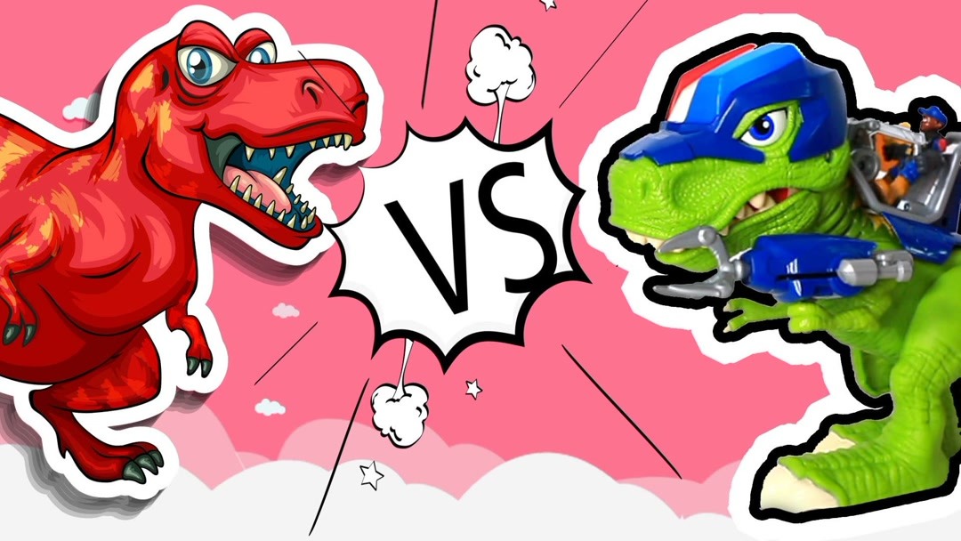 恐龙当家 恐龙救援队VS侏罗纪公园无敌霸王龙