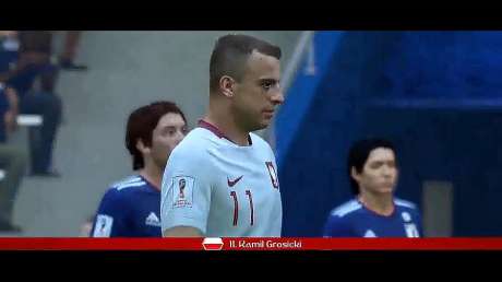 2018俄罗斯世界杯 小组赛H组第3日本vs波兰