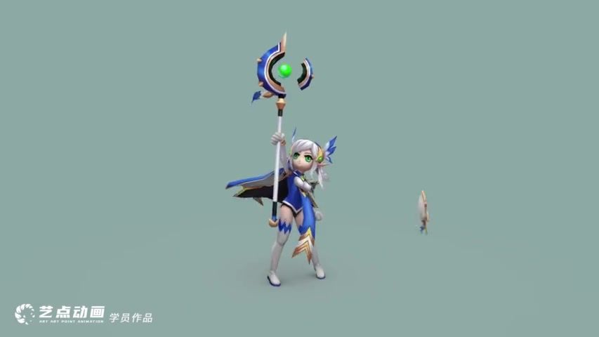艺点动画 | 游戏动画零基础学员五月成果展示…#3d建模 #三维动画