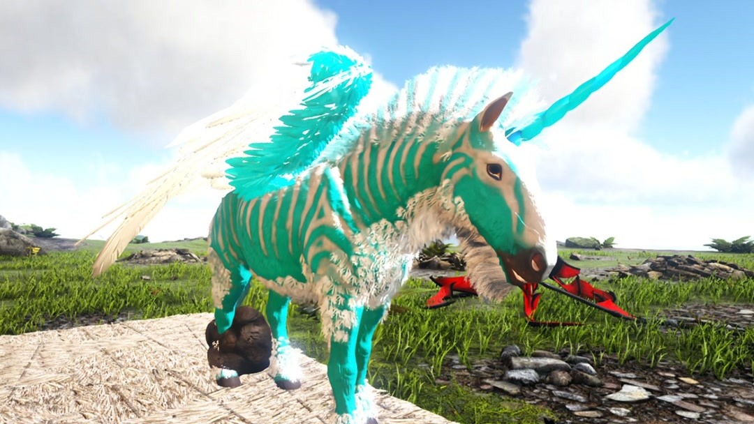 【暗墨】捕捉独角兽飞天马 方舟生存进化盖亚 05