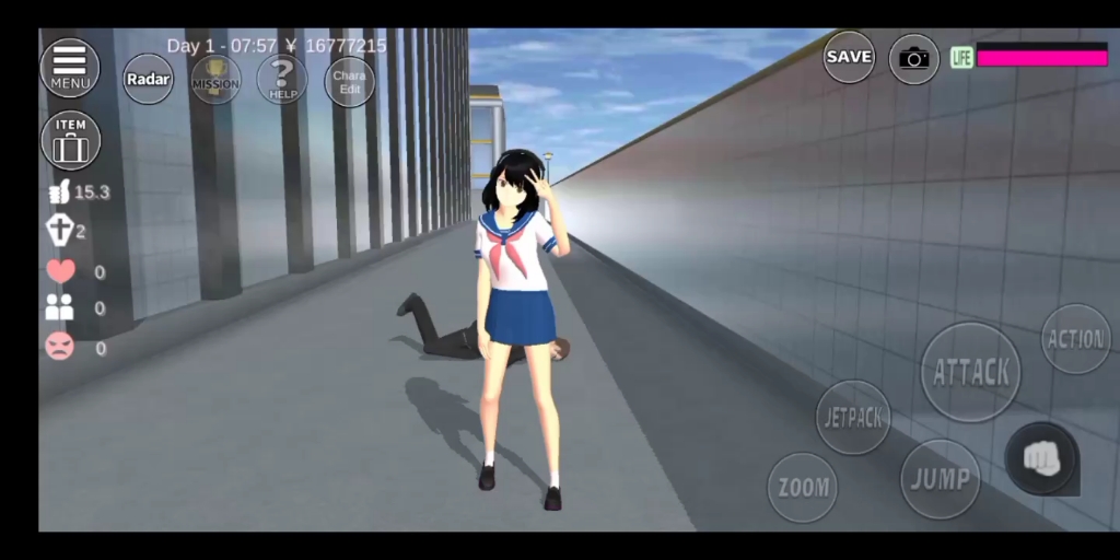 (樱花校园模拟器)新的bug