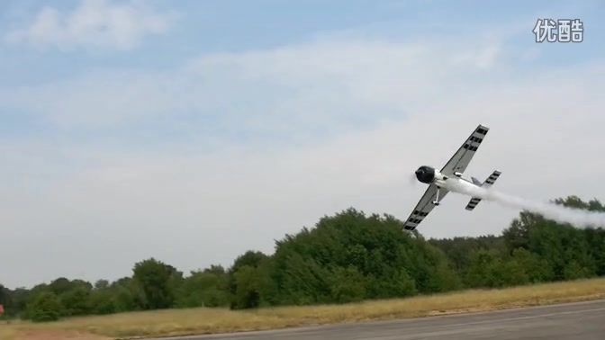 雅克-54 航模3D特技飞行表演