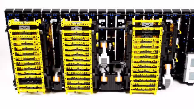 乐高制作的玩具3D时钟,已经超出了我对玩具的理解!