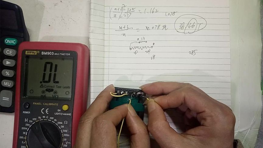 不拆变压器,如何精确测出绕组的匝数(中)