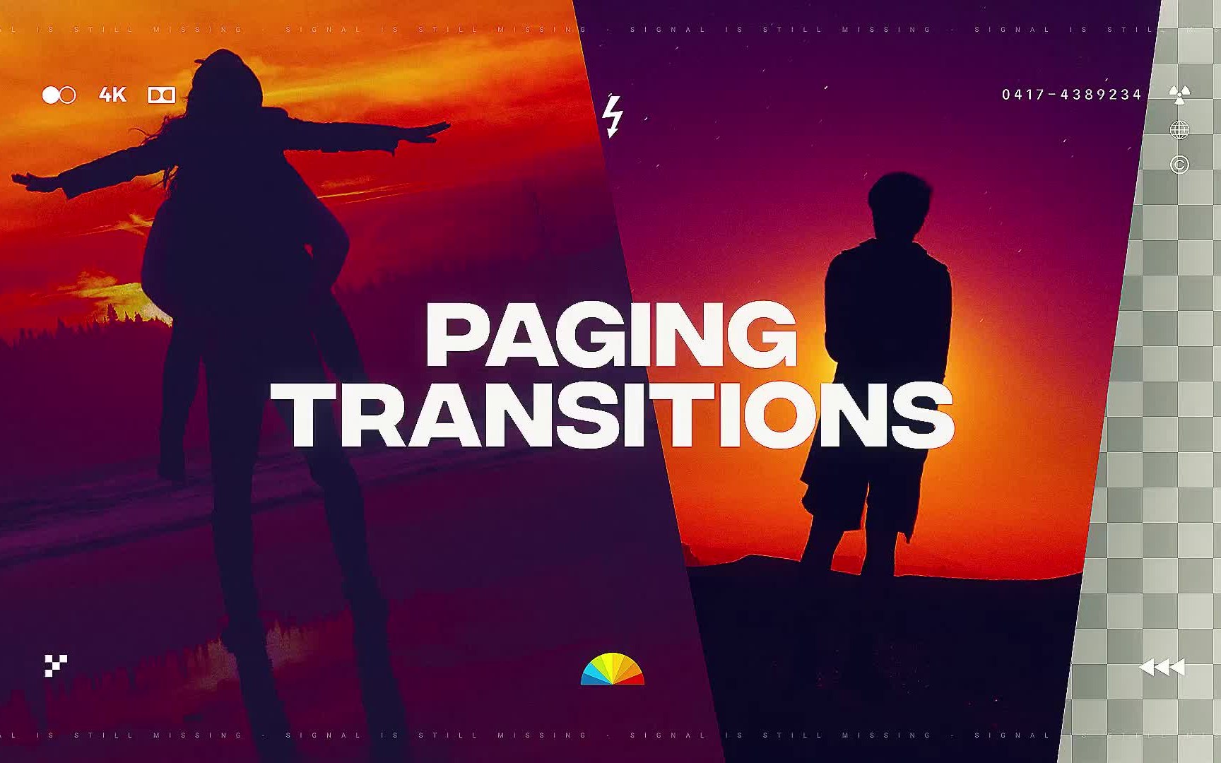 AE模板-照片切换转场过渡